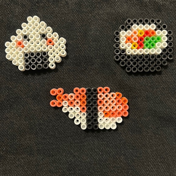Other | Sushionigirishrimp Sashimi Perler Beadscandyrave Trinkets Also ...